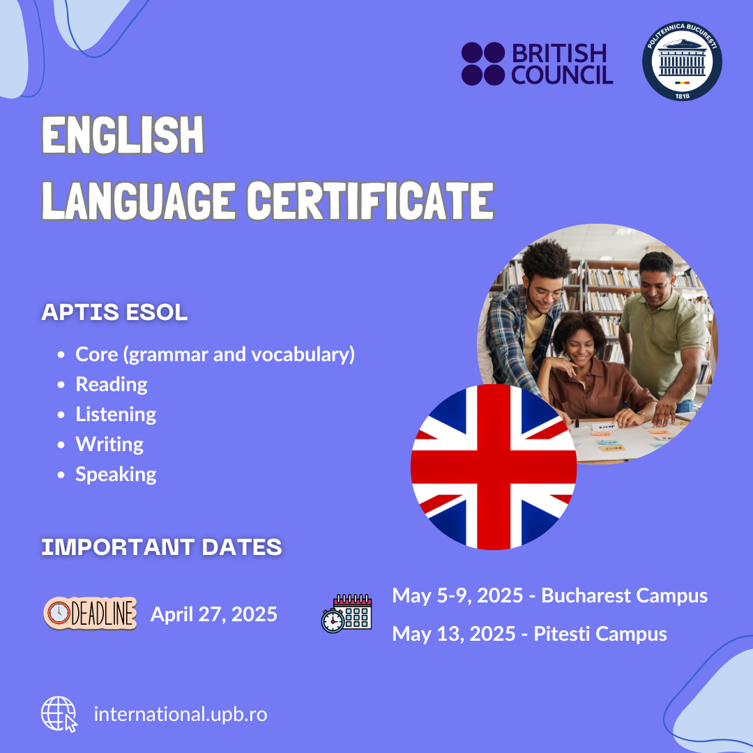 British Council Test – FILS UPB
