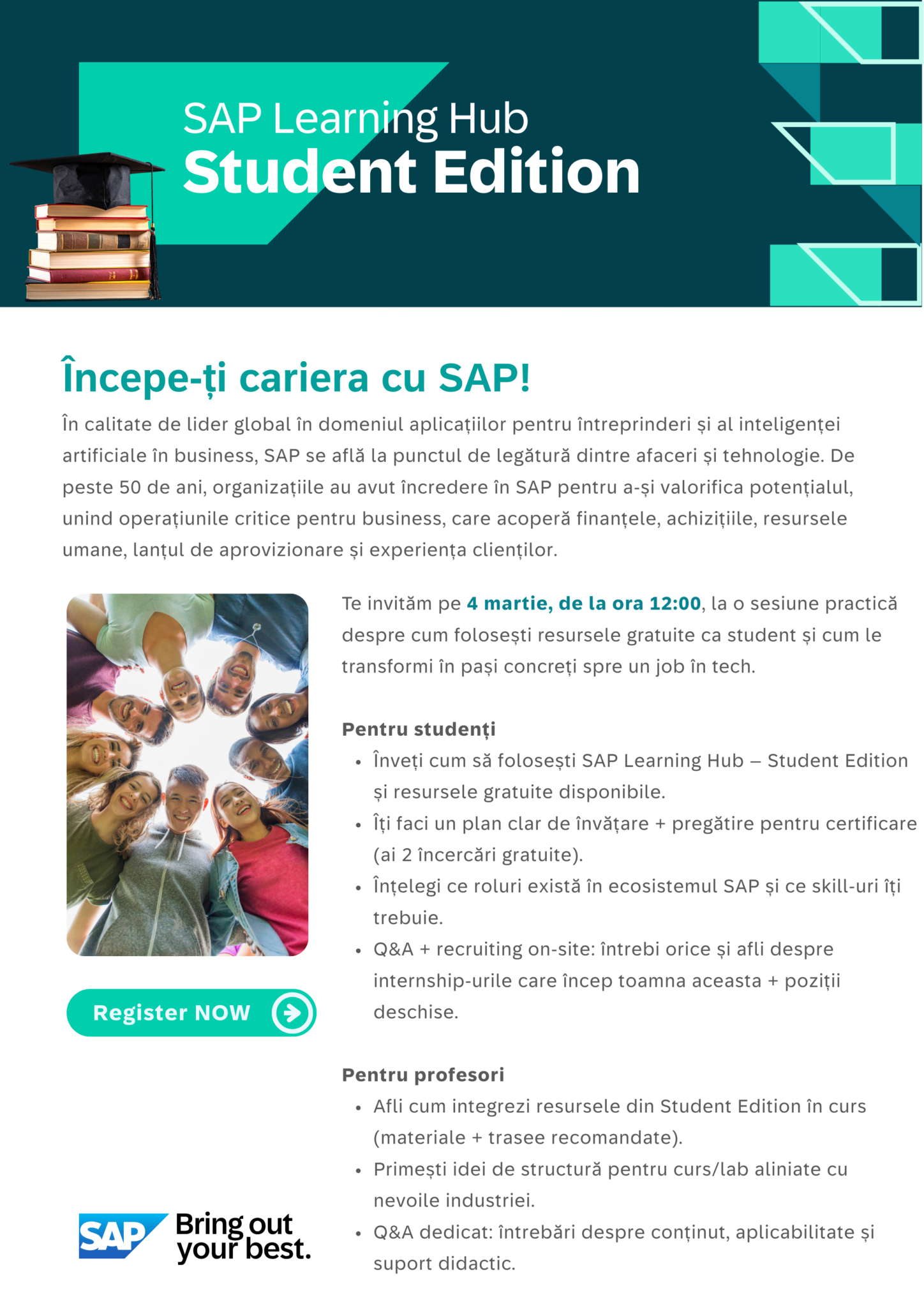 SAP Learning Hub – Student Edition – FILS UPB